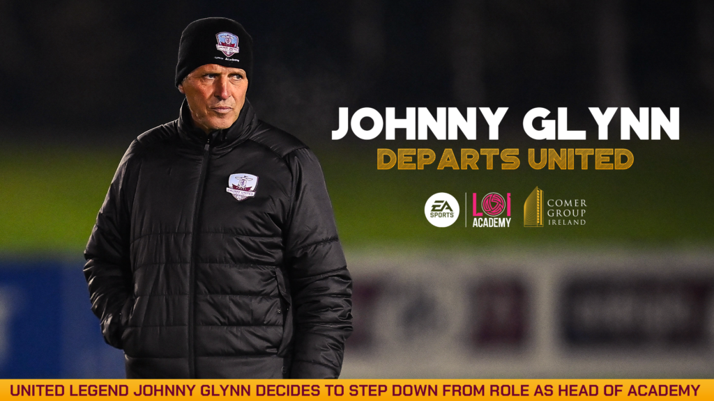 Johnny Glynn departs Galway United - Galway United