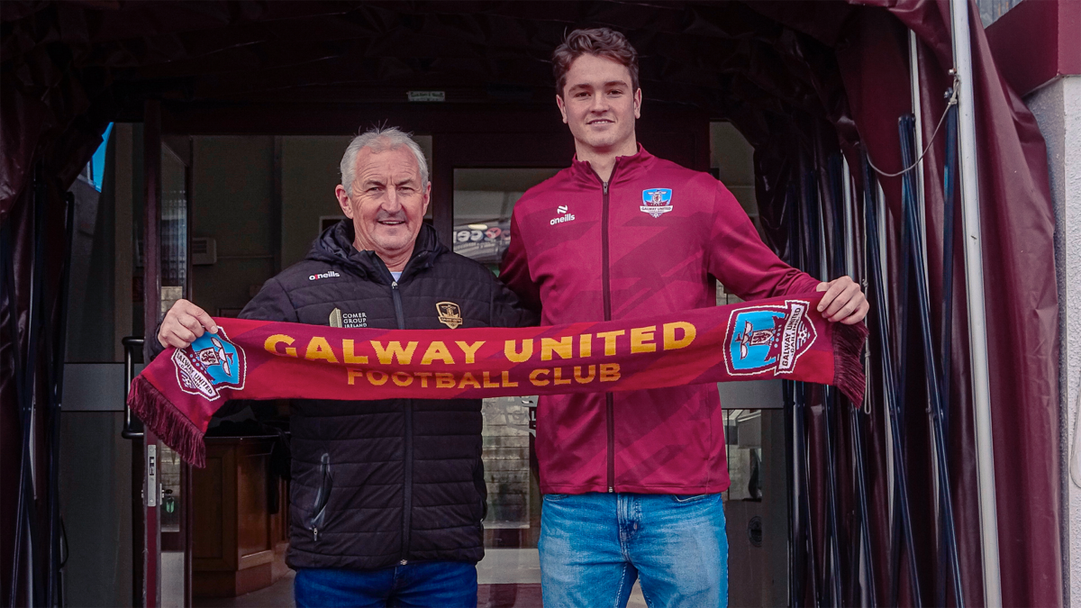 Galway United » Patrick Hickey signs for United