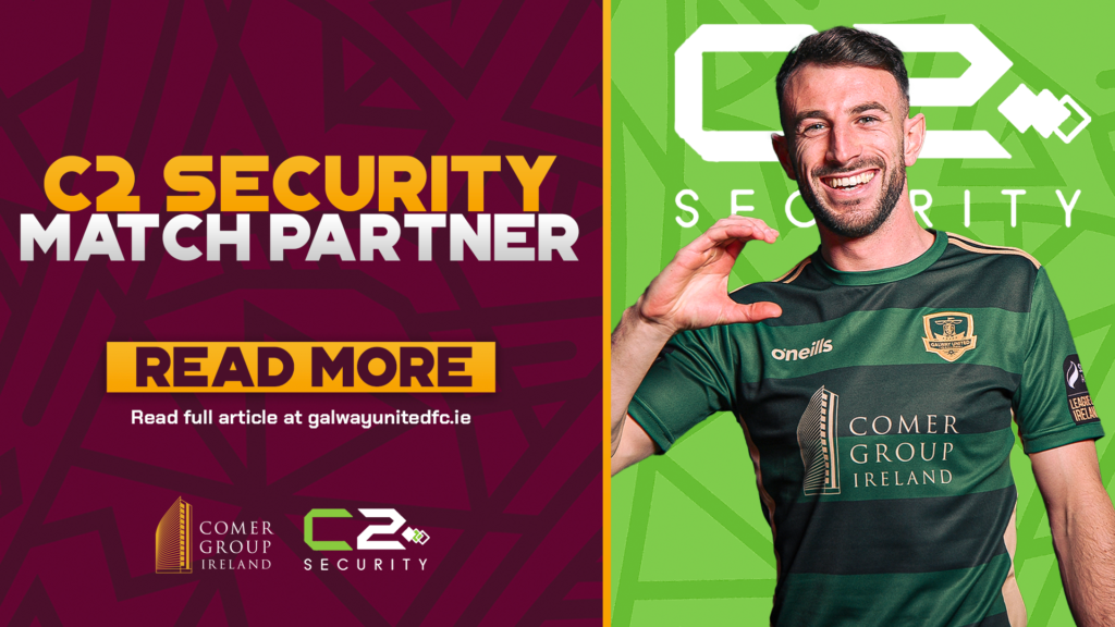 C2 Security join as Matchday Partners - Galway United